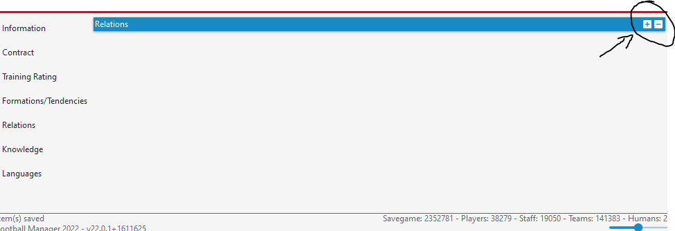Editing Relations - FMRTE for Windows