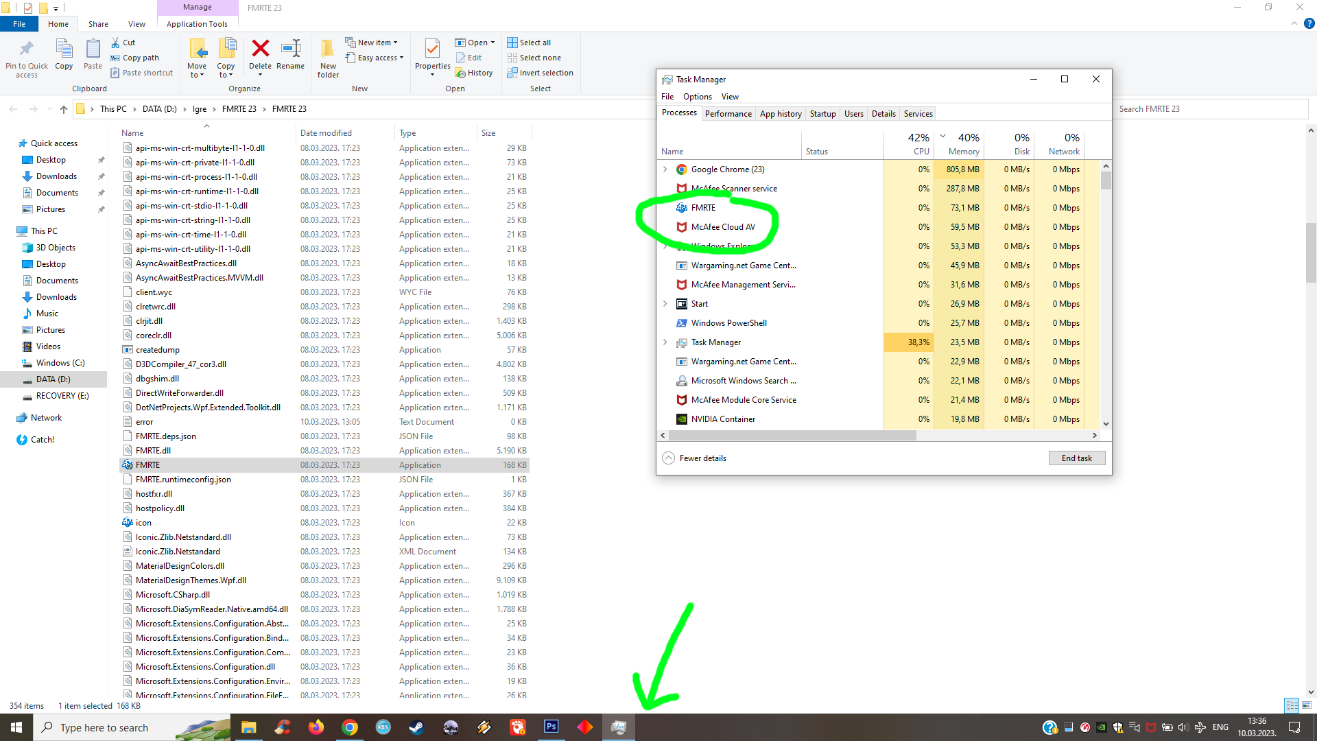 FMRTE wont runn at all after update 23.3.0 - FMRTE for Windows