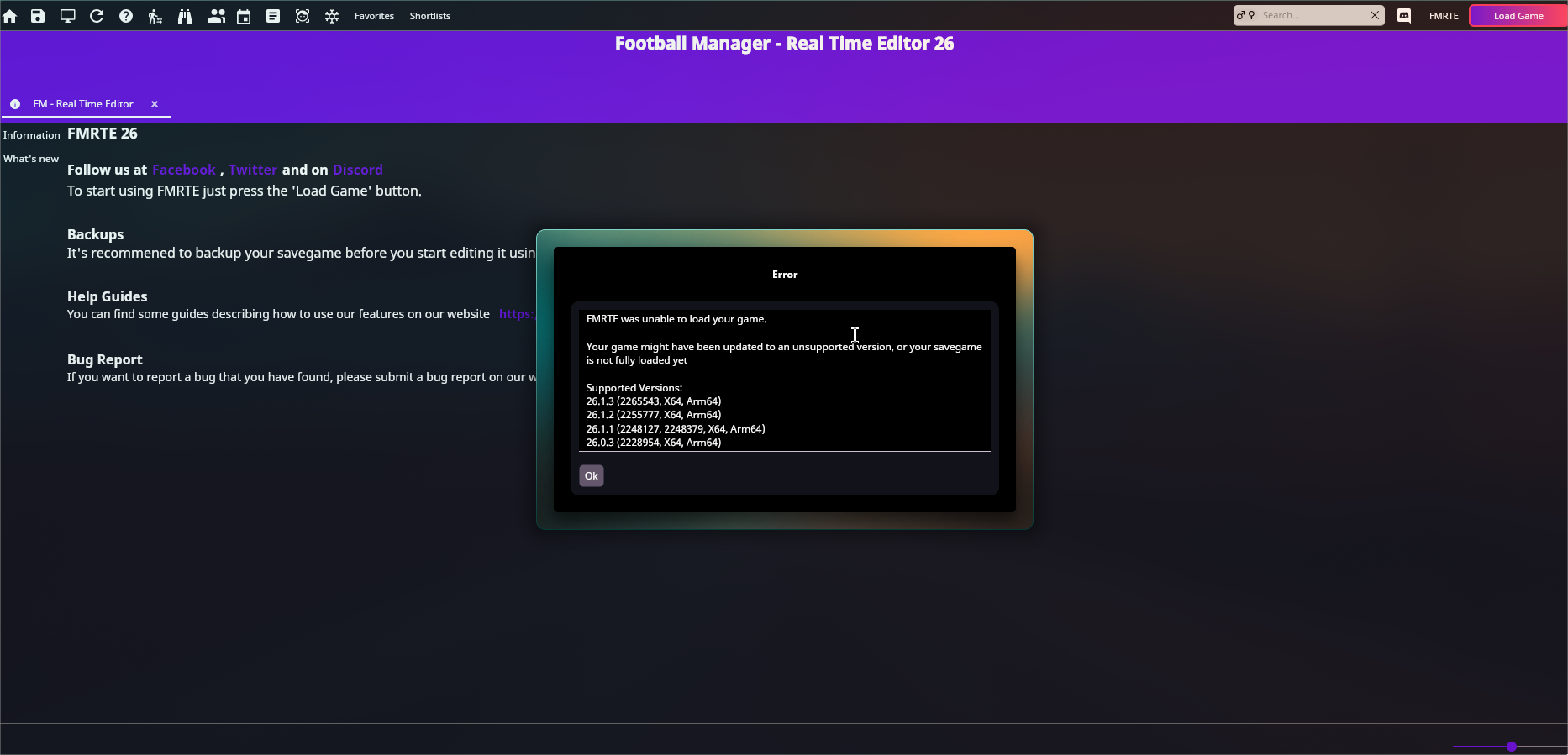 FMRTE 26 in Arch Linux - Discussion and feedback - FMRTE